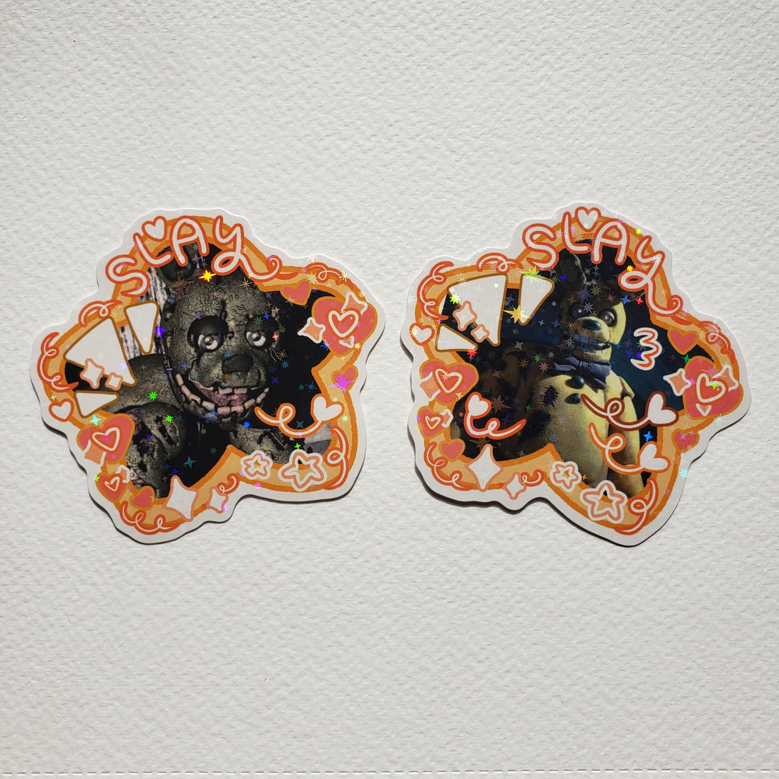 Springtrap Slay Sparkly Sticker – Gloomacus