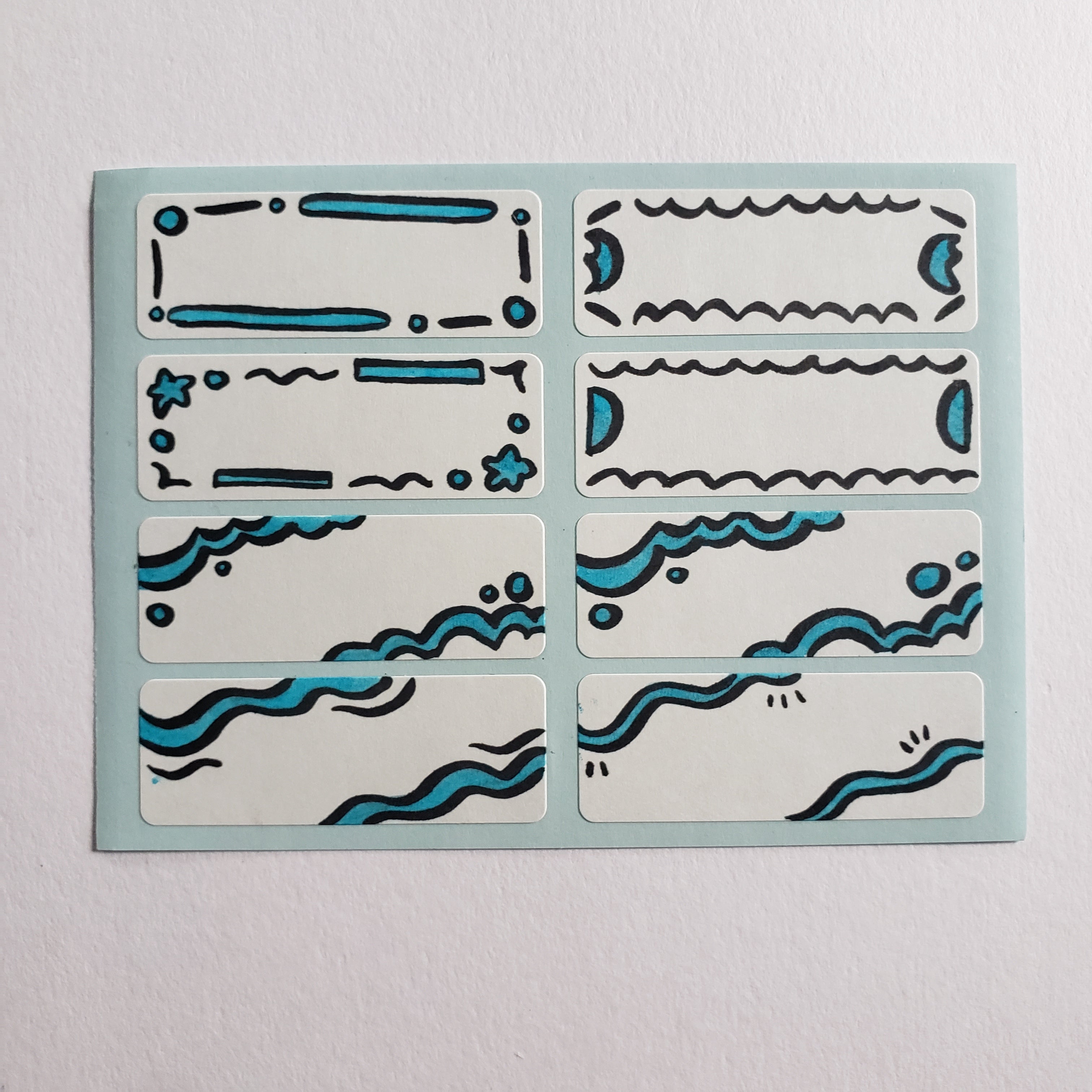 Blue Sticker Sheet – Gloomacus