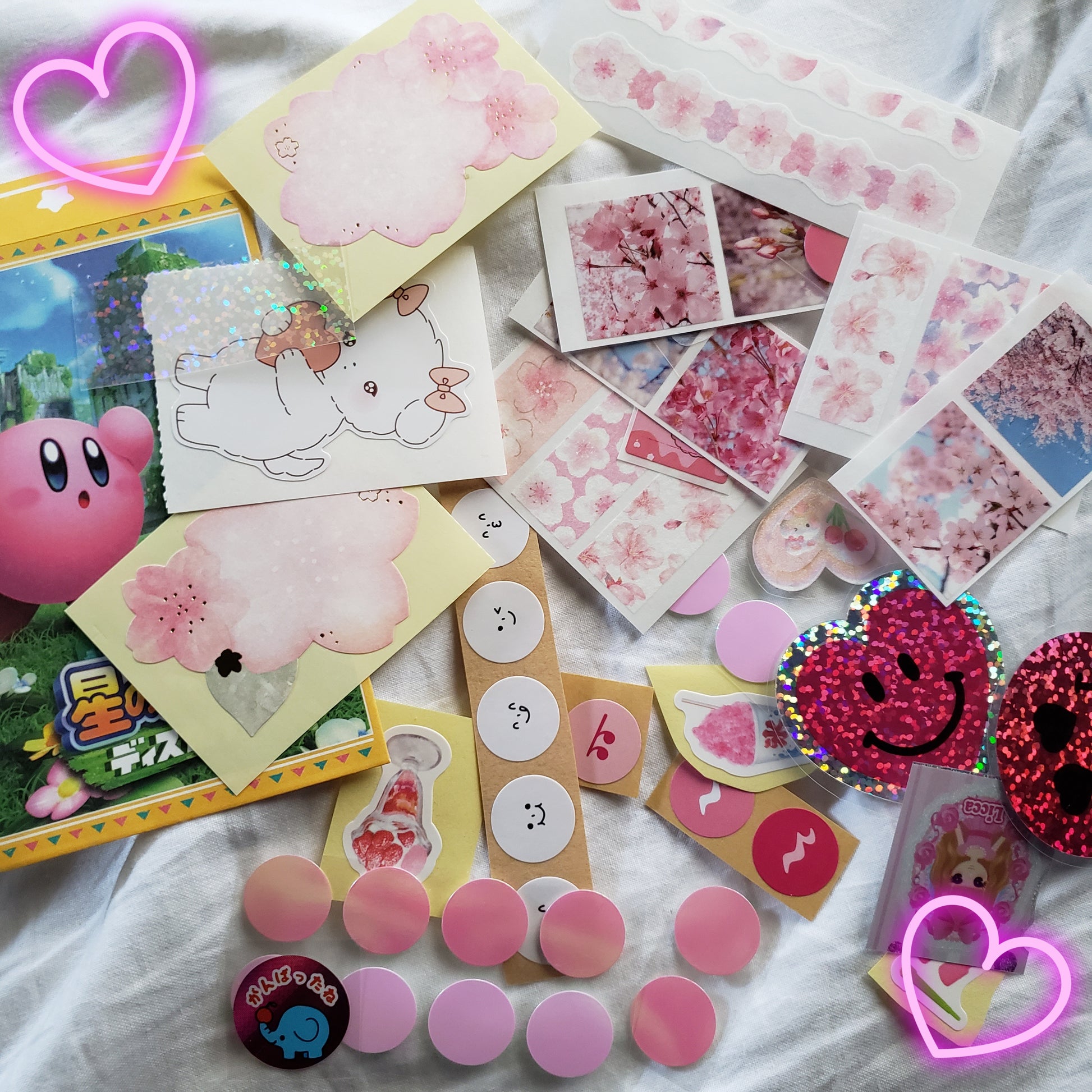 25+ Sticker Pack (Pink+Cute Theme) – Gloomacus